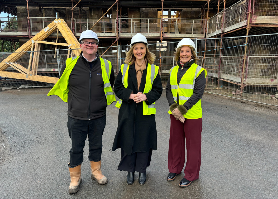 Housing Secretary visits Lanark school redevelopment into affordable ...